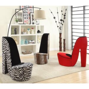 The Ultimate Glamour: High Heel Shoe Chair - REDBOTH