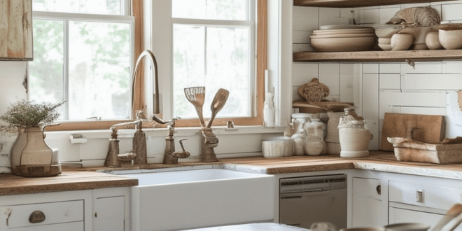 Charming Small Farmhouse Kitchens: A Blend of Style and Function ...