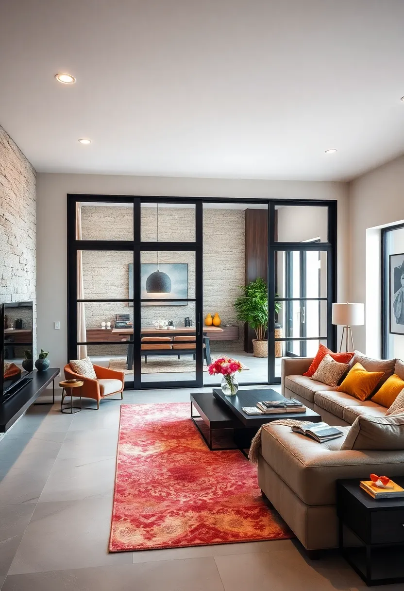 25 Chic Living Room Partitions with Sliding Doors: Maximize Space & Style