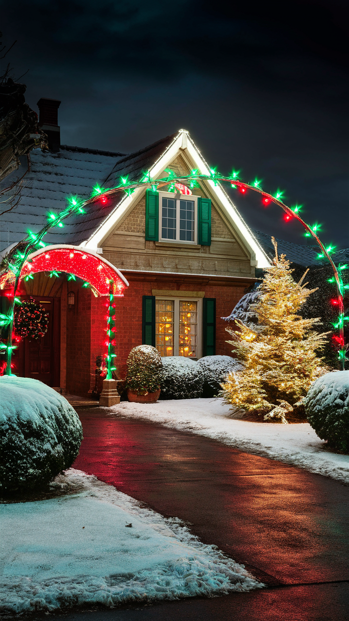 21 Stunning Outdoor Christmas Light Ideas | Create a Magical Holiday ...